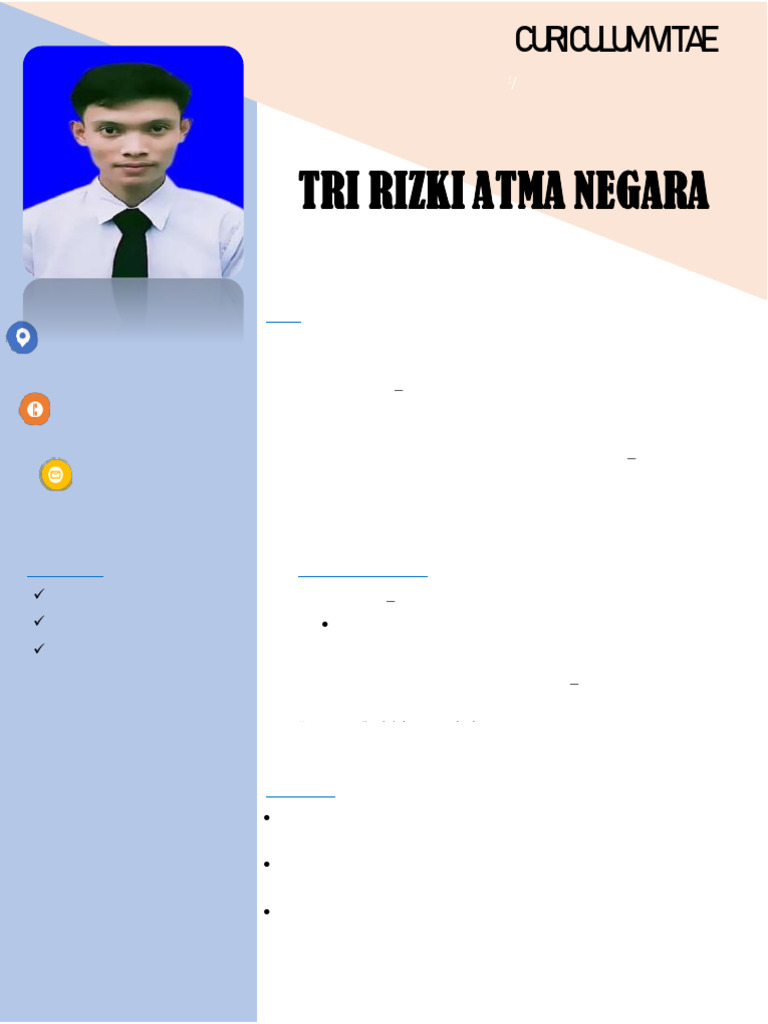 CV Tri Rizki Atma Negara: Profil & Pengalaman | PDF