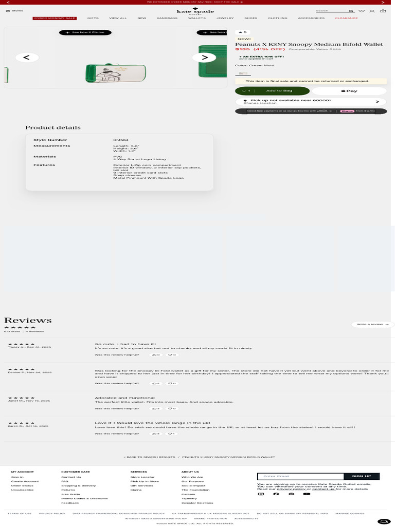 Kate Spade Account & Customer Services | PDF