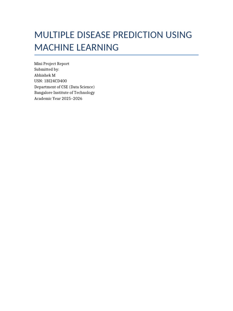 Final Report BIT Formatted | PDF