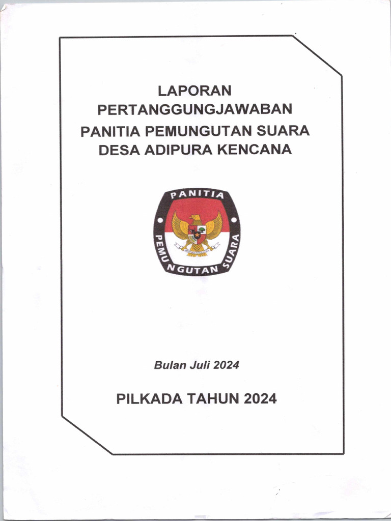 LPJ PPS Adipura Kencana Juli 2024 | PDF