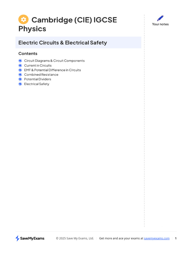 Ace Your Exams with Save My Exams | PDF