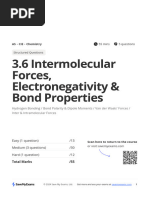 Intermolecular Forces Analysis Worksheet | PDF | Chemical Polarity ...