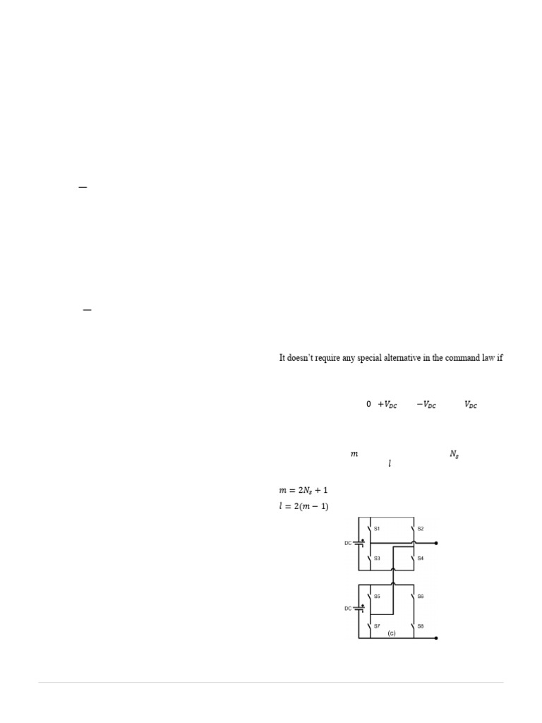 A Cascaded H-Bridge Multilevel Inverter With SOC B | PDF | Power ...