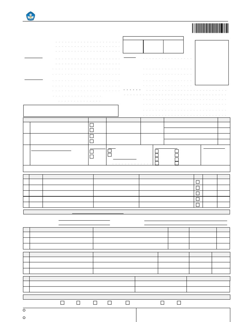 Lembar Koreksi Data NUPTK | PDF