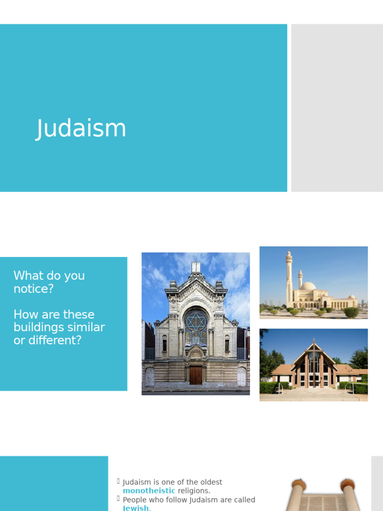 Judaism Lesson | PDF