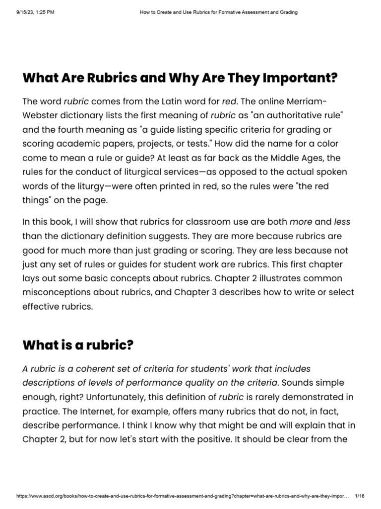 How_to_Create_and_Use_Rubrics_for_Formative_Assessment_and_Grading ...
