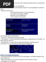 Polyacetylene: Synthesis and Conductivity Mechanisms | PDF