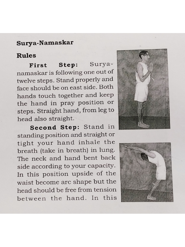 Surya Namaskar | PDF