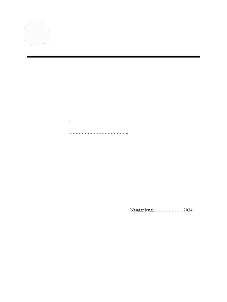 Surat Keterangan Ijin Turnamen Sepak Bola | PDF