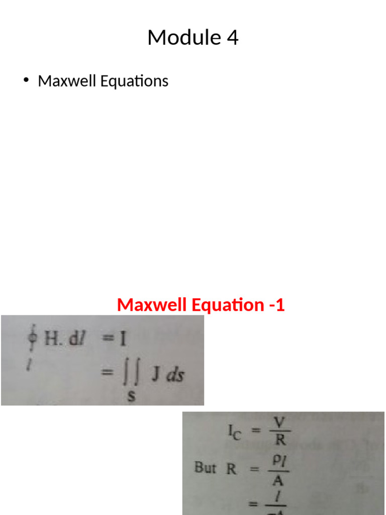 5 Maxwells Equations 15-02-2025 | PDF
