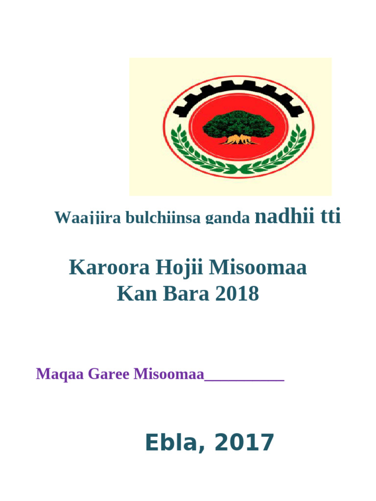 Karoora Garee Misooma | PDF