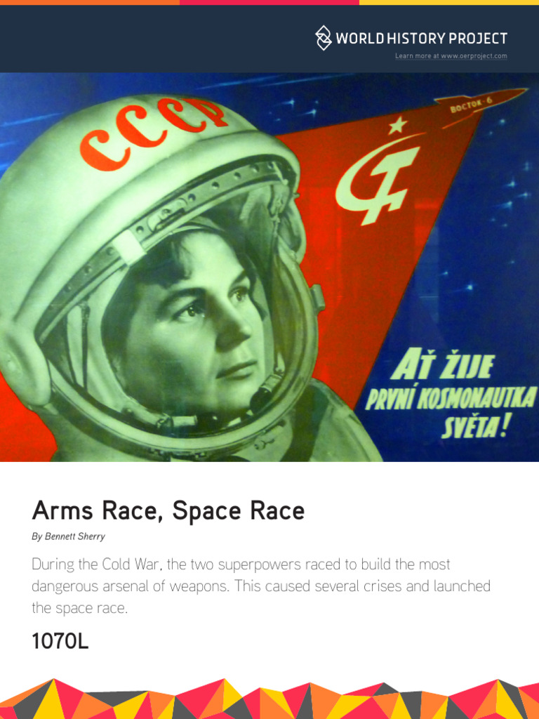 WHP 772 Read Arms Race Space Race 1070L | PDF | Space Race | Nuclear ...