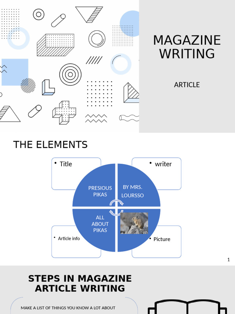 Magazine Writing | PDF