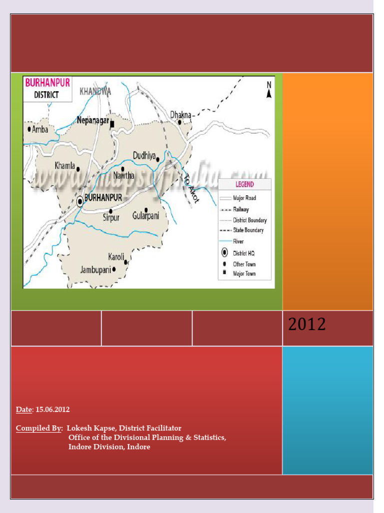 Burhanpur District Profile 2012 | PDF | Mortality Rate | Public Health