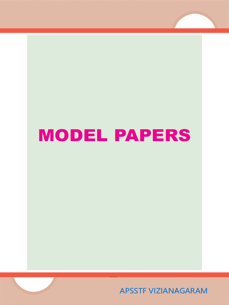 SSC Model Papers - Scert 2026@em | PDF | Conservatism | Liberalism