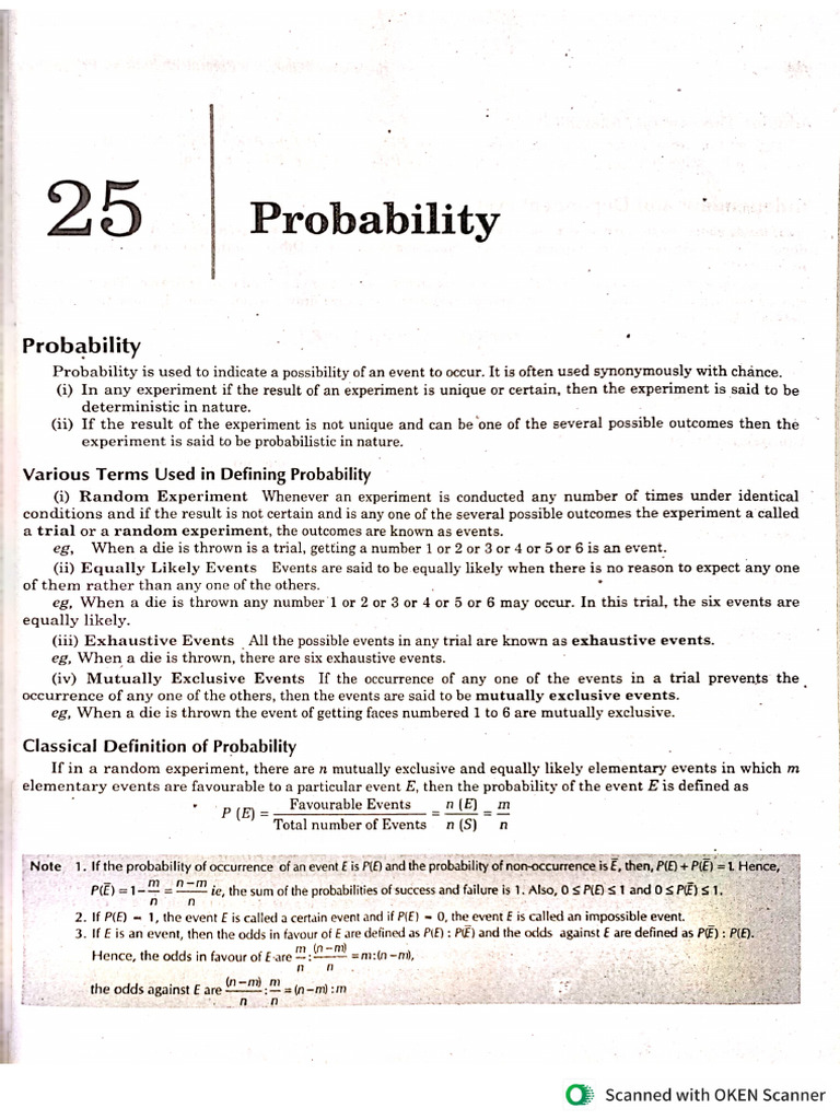 Probability | PDF