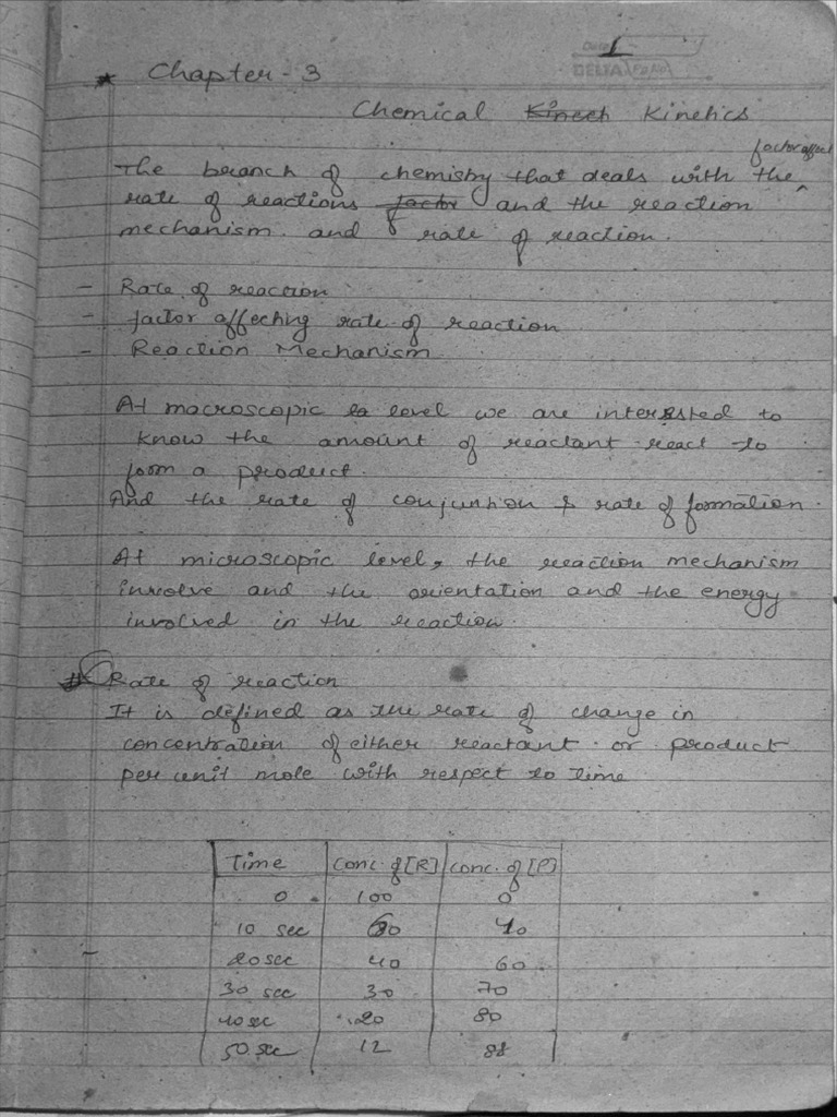 Chapter 3 Chemistry | PDF