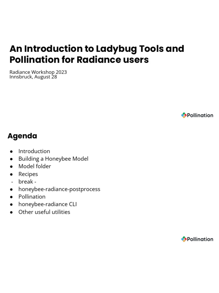 RW23 T1 Mikkel Pedersen Ladybug Pollination | PDF