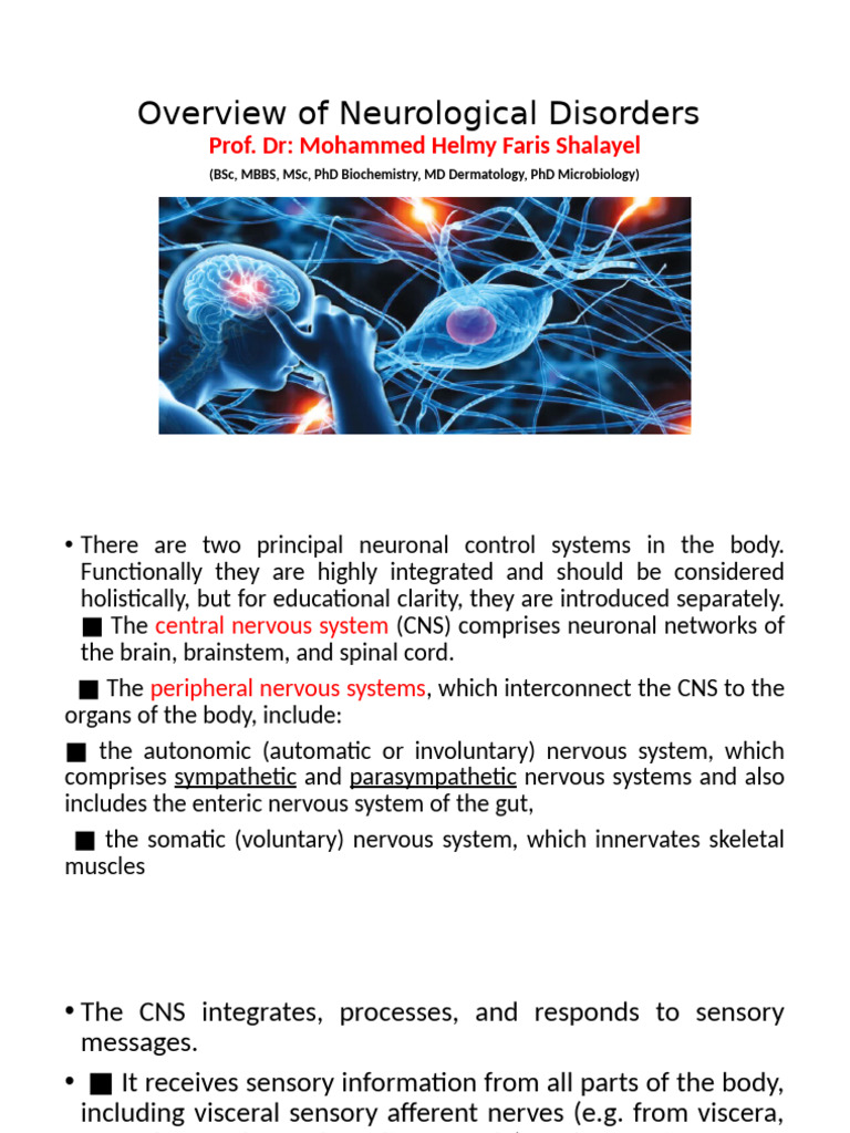 Understanding Neurological Disorders | PDF | Chemical Synapse | Amyloid ...