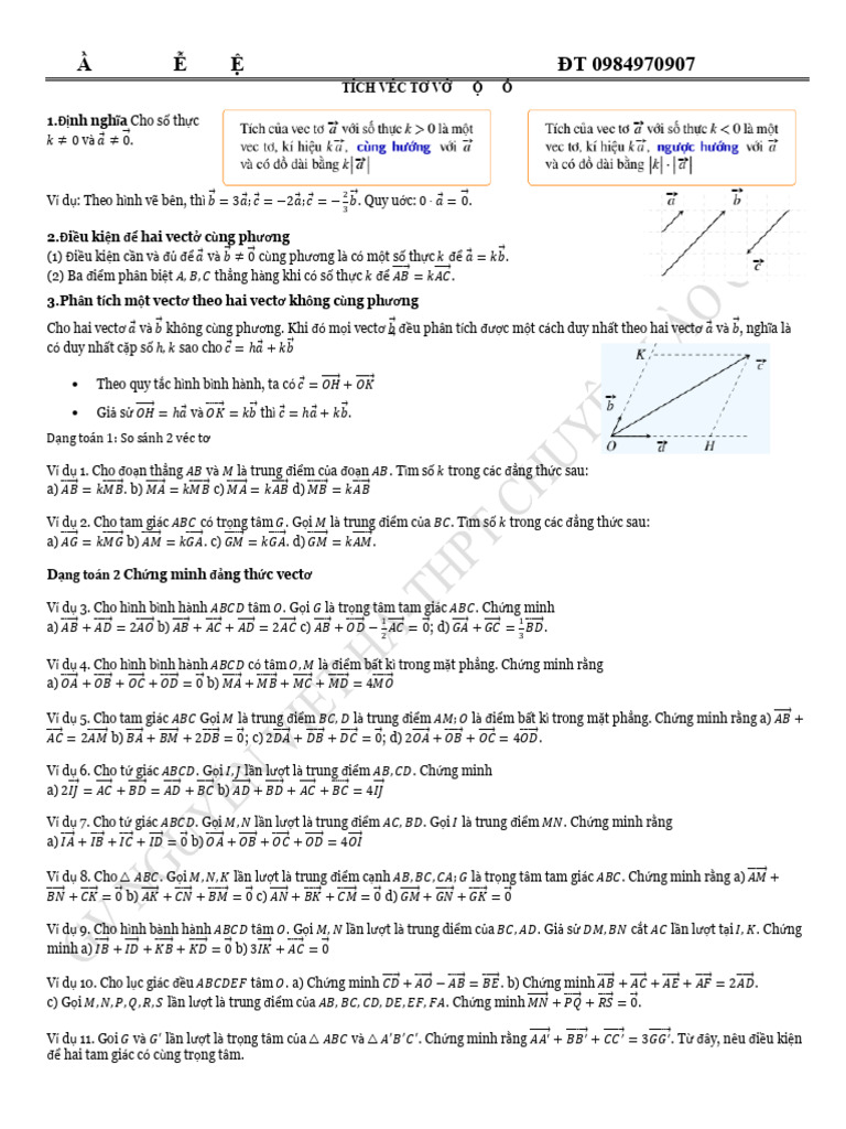 4-3 TICH Vecto Voi 1 So 13-11 | PDF