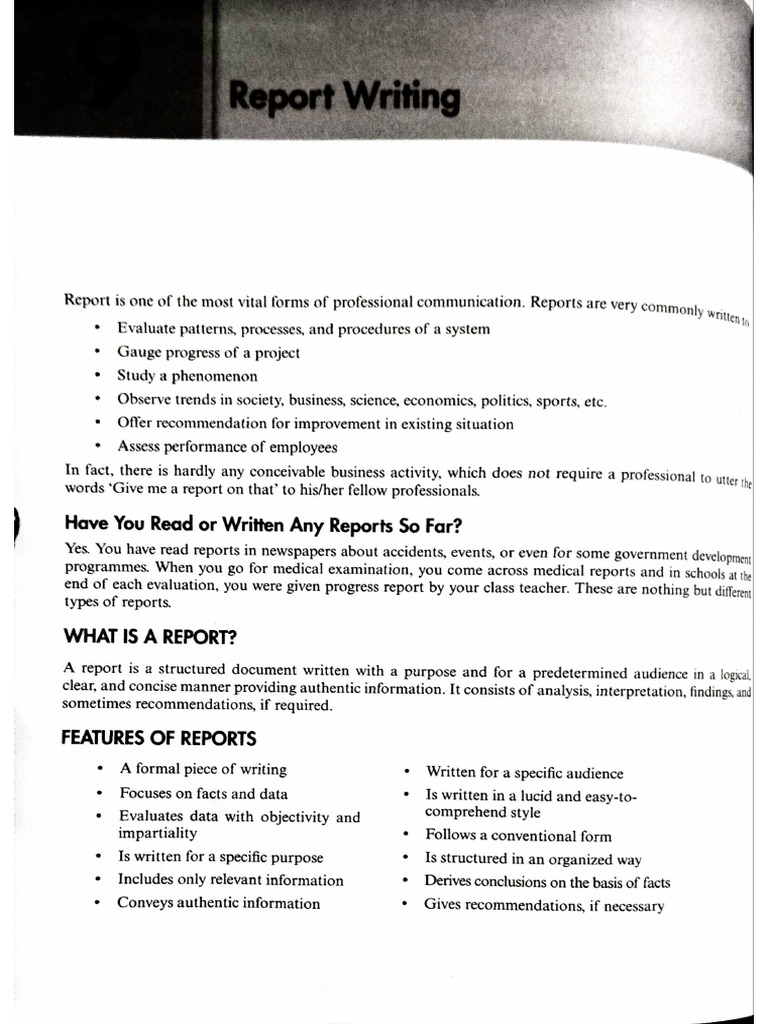 Deepika K. Rajput-Report Writing Notes | PDF
