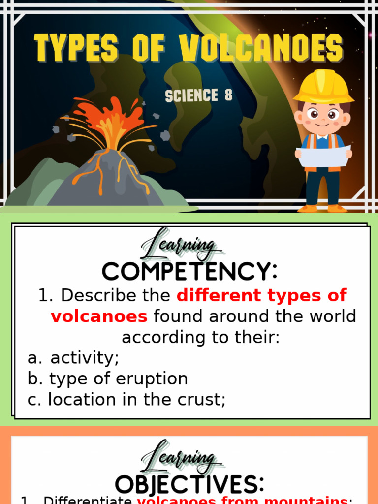2. Lesson 2 Types of Volcanoes | PDF | Volcano | Magma