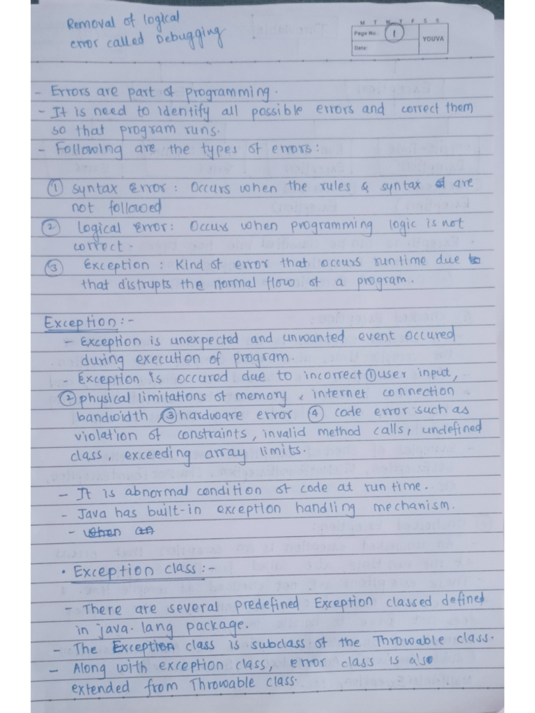 Java Unit 4(1) | PDF