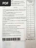 WASSCE 2020 Core Maths Exam Questions | PDF | Geometry | Mathematics