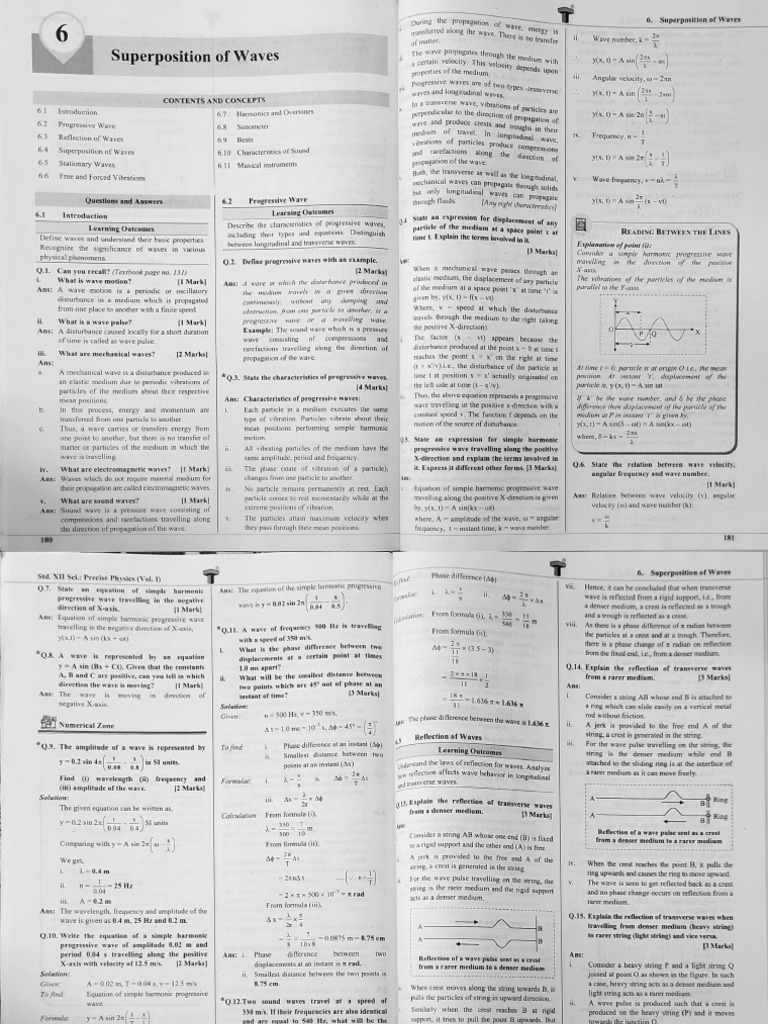 Superposition of Waves | PDF