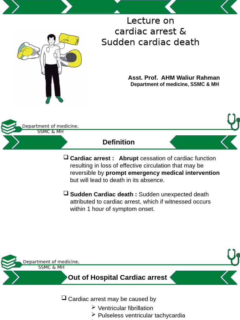 Cardiac arrest and sudden cardiac death | PDF | Cardiopulmonary ...