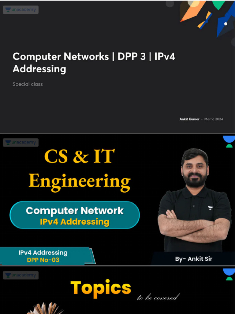 Computer Networks DPP 3 IPv4 Addressing No Anno | PDF