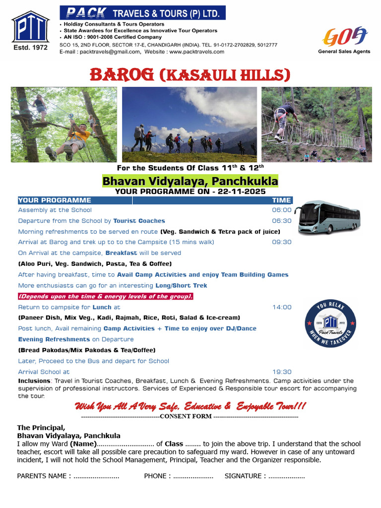 PackTravels-BV-15-Class-11&12-Barog-22-11-2025 | PDF