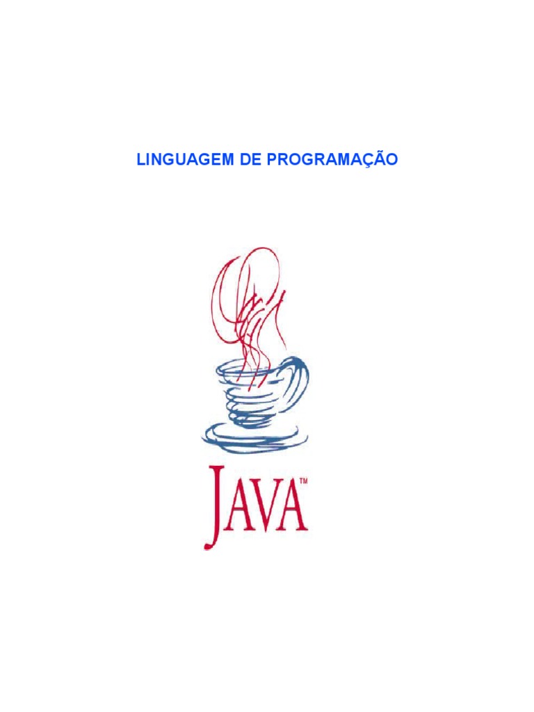 Java Introdução Linguagem Programação Pdf Linguagem De Programação 5144