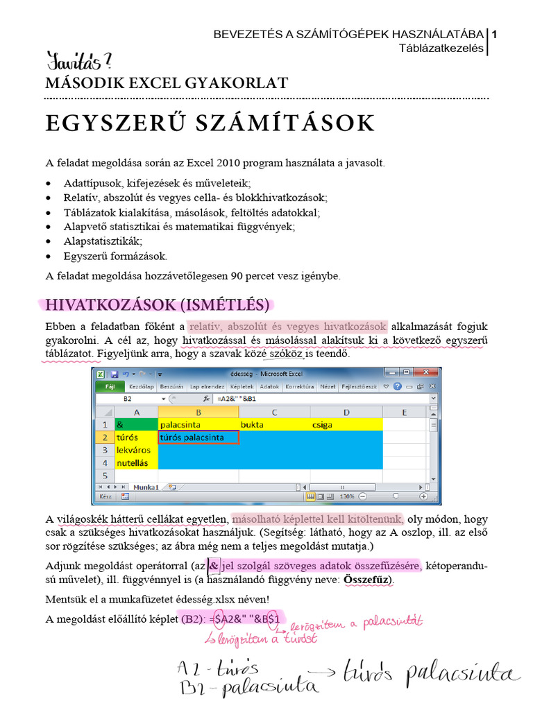 Excel 2 | PDF