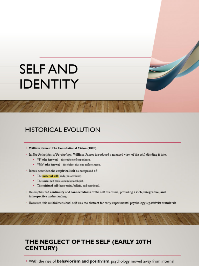 Self and Identity | PDF | Self | Self Concept