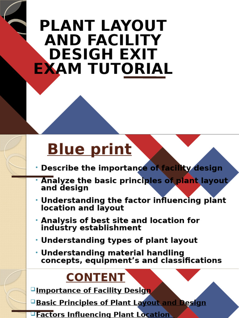 Exit Titor Plant Lay Out and Facility Planing | PDF | Risk | Inventory
