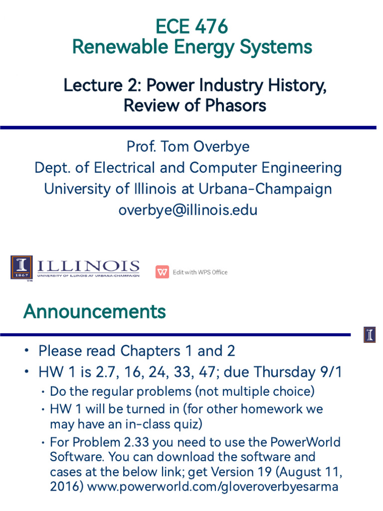 lecture 2 | PDF | Ac Power | Electric Power