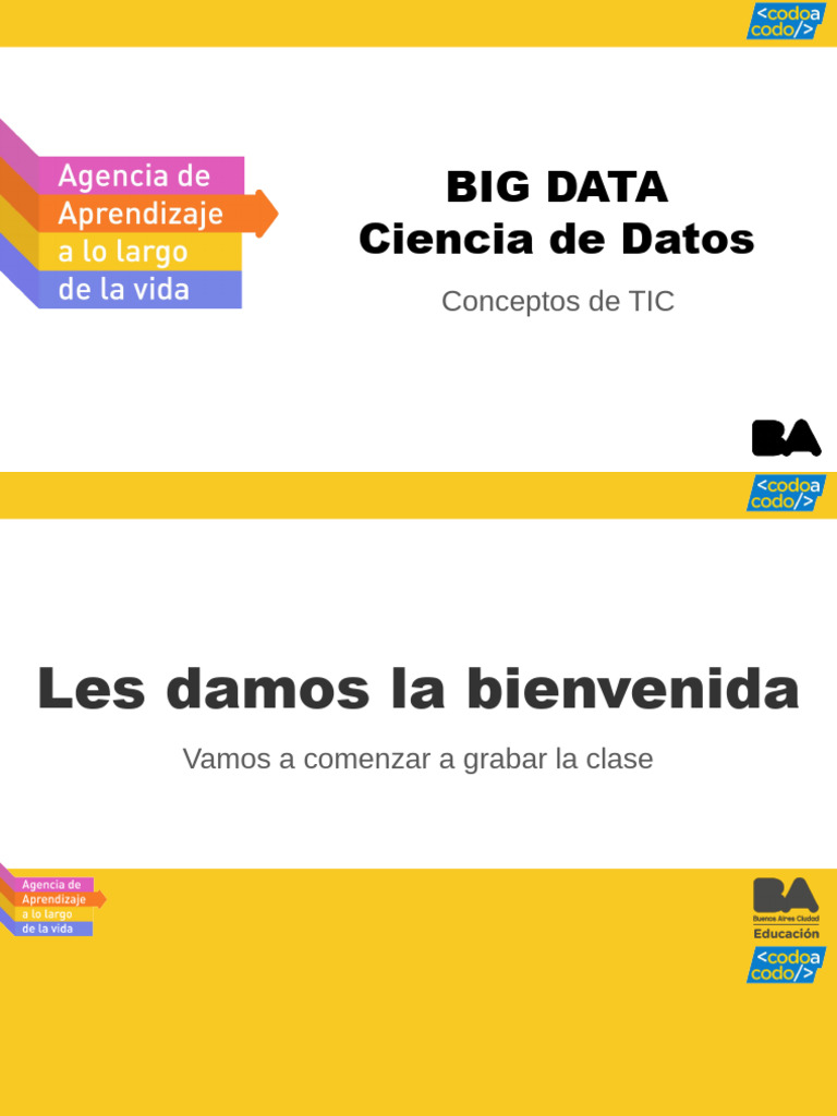 CaC Big Data - 01b Conceptos TIC | PDF | Tecnología de información y ...