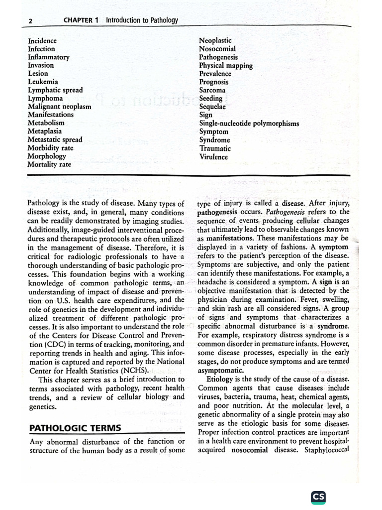 Radiographic Pathology Chapter 1 | PDF