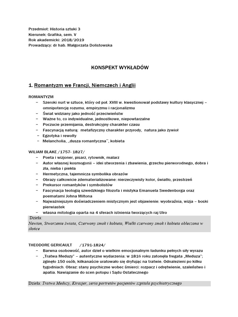 Historia Sztuki 3 - Grafika | PDF