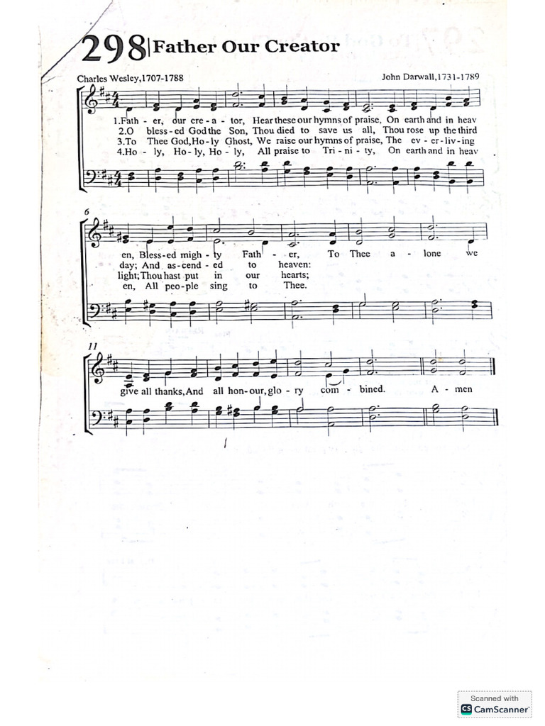 Pratical Hymn For Beginners Class | PDF
