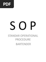 Bar Standard Operating Procedure | PDF