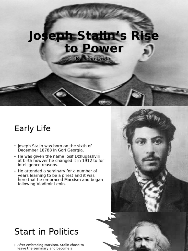 Joseph Stalin’s Rise to Power | PDF | Joseph Stalin | Leon Trotsky
