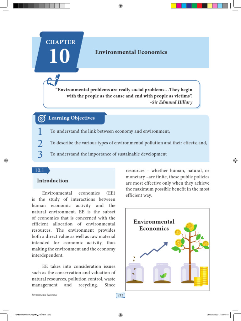 Understanding Environmental Economics | PDF | Air Pollution | Pollution