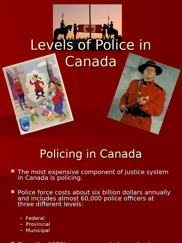 levels of police in Canada | PDF | Police | Law Enforcement Agency