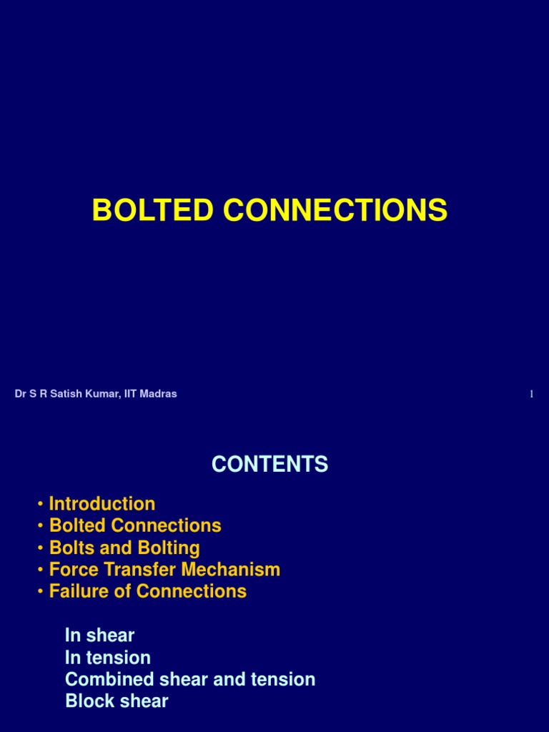 IS800-10bolt 796 | PDF | Screw | Fatigue (Material)