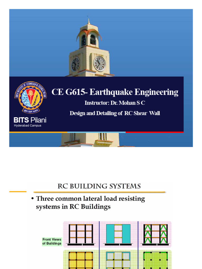 7 Design and Detailing of RC Shear Wall | PDF | Strength Of Materials ...