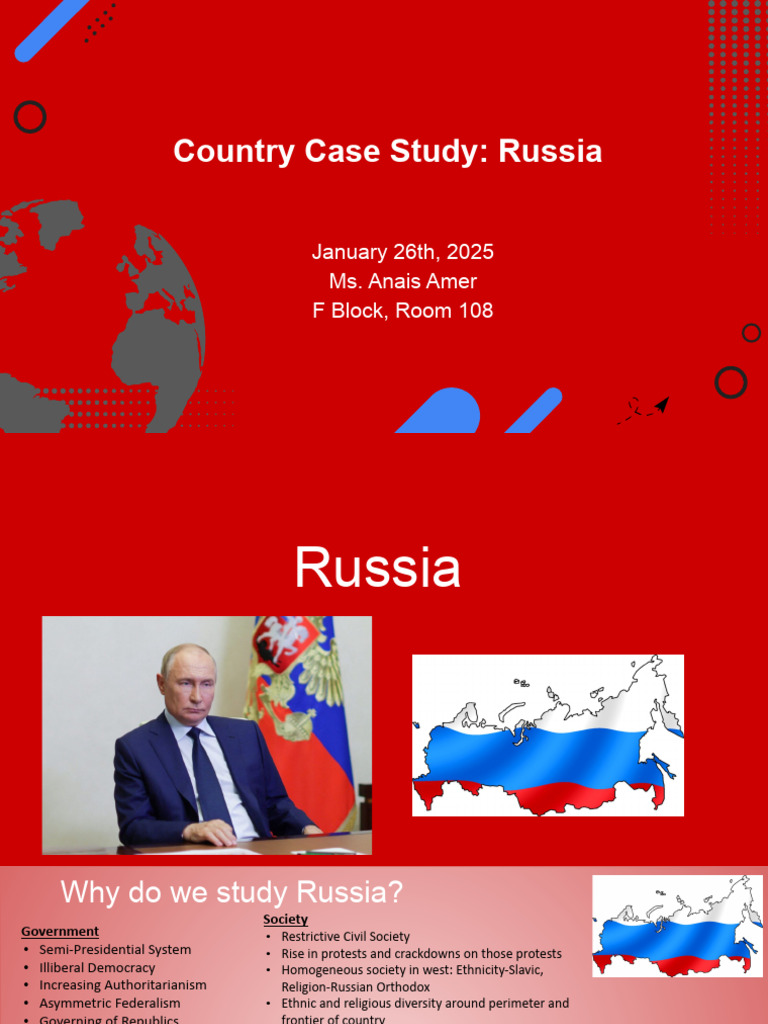 Country Case Study_ Russia | PDF | Russia | World Politics