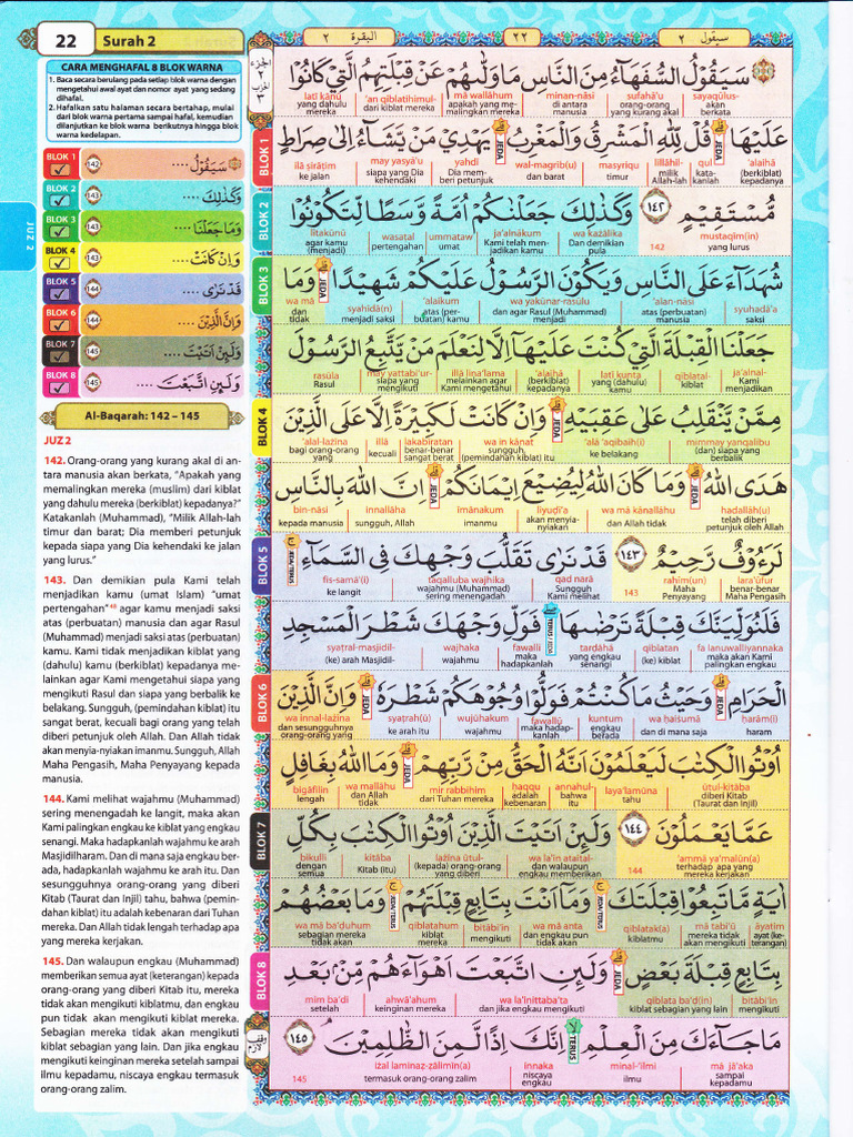 Al Quran Juz 2 | PDF