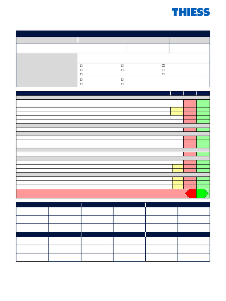 TGH-AST-FRM-065 Routine Lift Assessment Form 1 | PDF | Crane (Machine ...